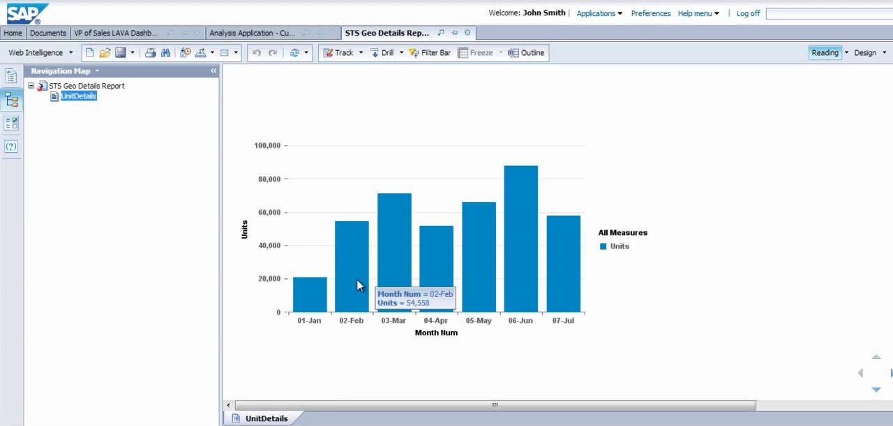 SAP BusinessObjects Web Intelligence - Cygnet Pericon
